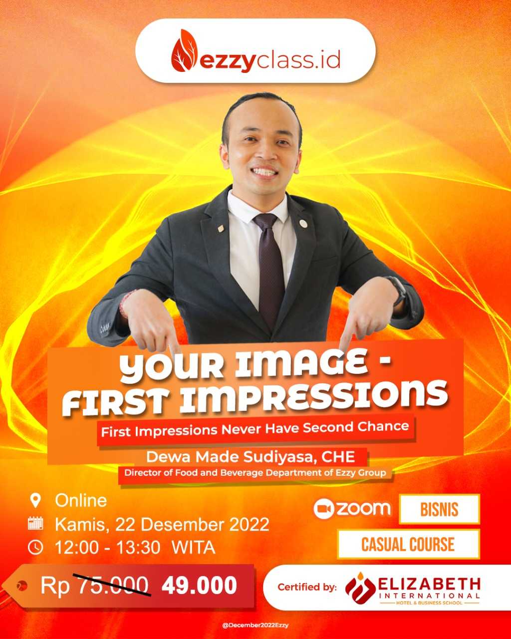 Ezzy Class Ezzy Class Your Image First Impressions